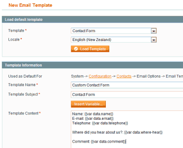 Magento: Add a custom field to the Contact Us Form | Sycha Web Design & Development